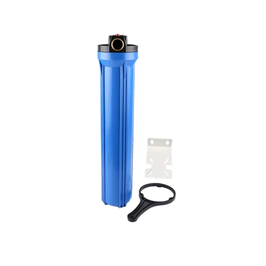 Cool Single Water Filter Blue Bottle 20x1in | Cebu Home and Builders Centre