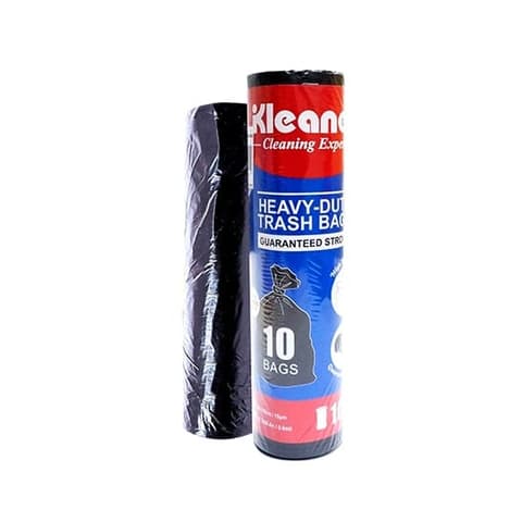 Kleaner Garbage Bag Heavy Duty XL 10pcs | Cebu Home and Builders Centre