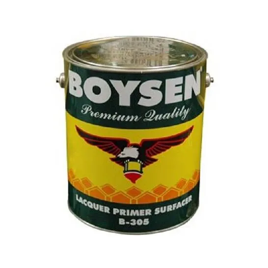 Boysen Lacquer Primer Surfacer White 4L | Cebu Home and Builders Centre