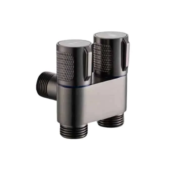 Cool Angle 2-Way Valve BS-3922 Gun Grey | Cebu Home and Builders Centre